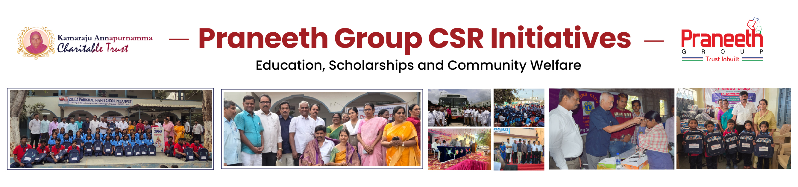 Praneeth Group CSR Initiatives: Education, Scholarships and Community ...
